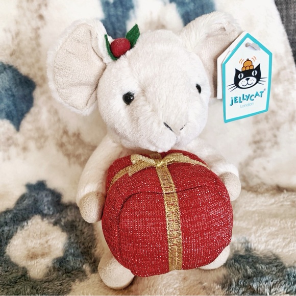 Jellycat | Toys | Bnwt Jellycat Merry Mouse Present Plush | Poshmark